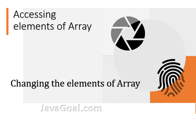 Accessing Array Elements And Single Dimensional Array In Java Javagoal
